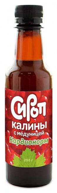 Сироп калины кардионорм 250г - ☛ описание ☛ инструкция ☛ отзывы